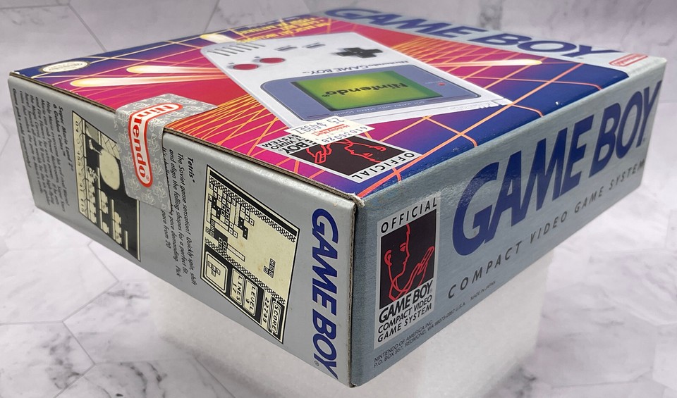Original Nintendo Gameboy DMG-01 Console System ~ Sealed in Box ...