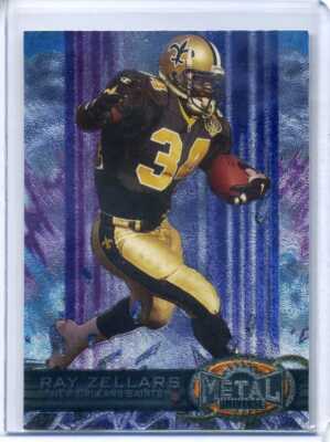 RAY ZELLARS 1997 Skybox Metal Universe #43 - SAINTS | eBay