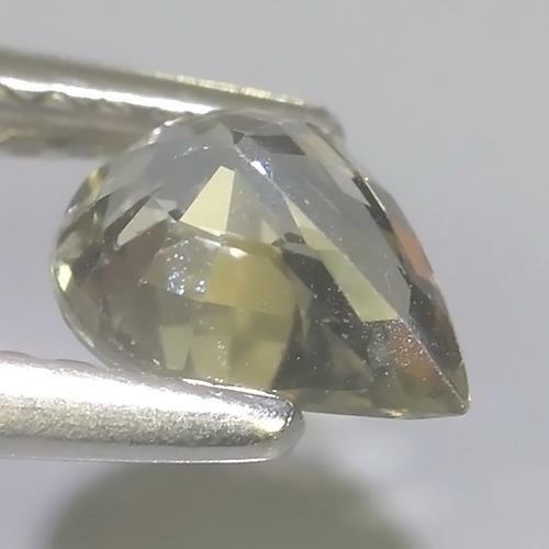 0.89 Cts Natural Bluish Green Sapphire Pear Shape Loose Gemstone From ...