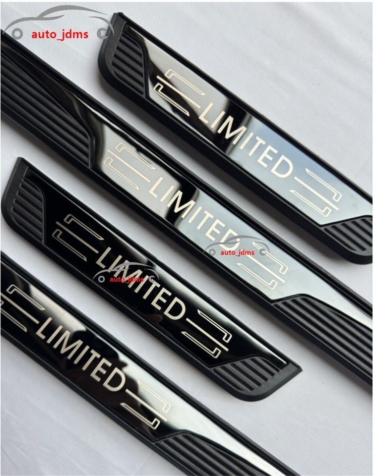 For Jeep Accessories Car Door Scuff Sill Cover Panel Step Protector ...