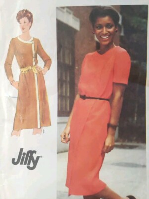 Simplicity 9368 Misses Wrap Front Dress Pattern 14 *uncut* | eBay