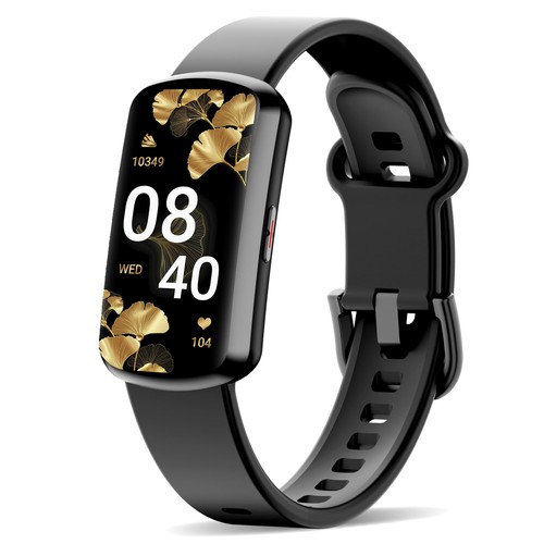 Health Fitness Tracker with 24/7 Heart Rate and Blood Pressure Smart ...