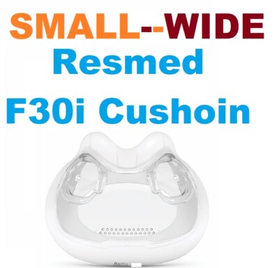 SMALL-WIDE Cushion Resmed Airfit F30i Size SML- WiDE 63352 New FACTORY ...