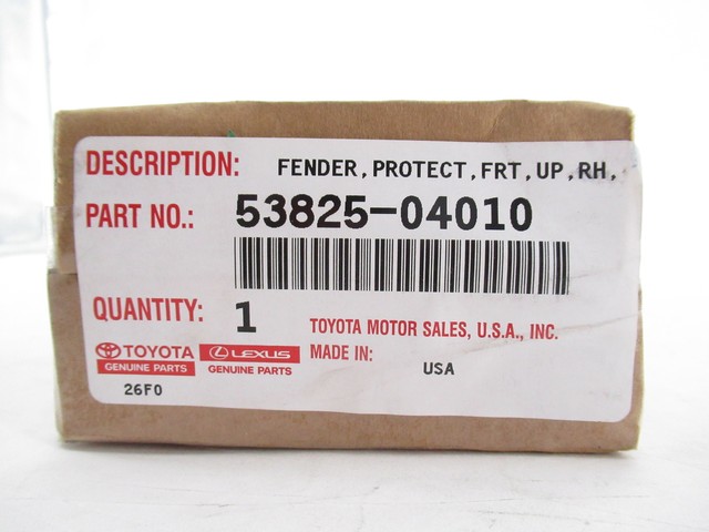 Toyota OEM 2016 Tacoma-fender Ledge CVR Right 5382504010 for sale ...