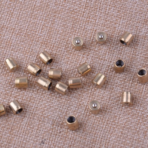 20x,Brass Push Button Press Fit For Ball Oiler Grease Zerk Nipple Hit ...