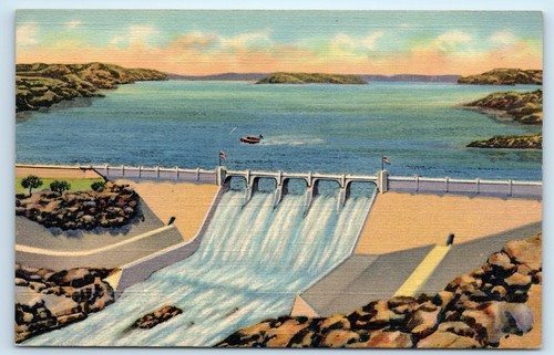 POSTCARD Conchas Dam and Reservoir Northeastern New Mexico South ...