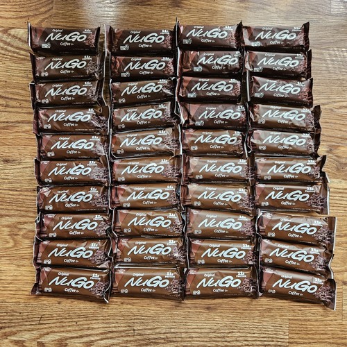 LOT OF 40 Original Nugo Coffee 11G Protein Bars Gluten Free BB 02/2026 ...