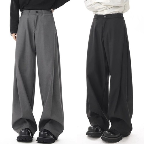 Drapiertes gerades Bein Herren Anzughose Vintage Freizeit Stil Hose für ...