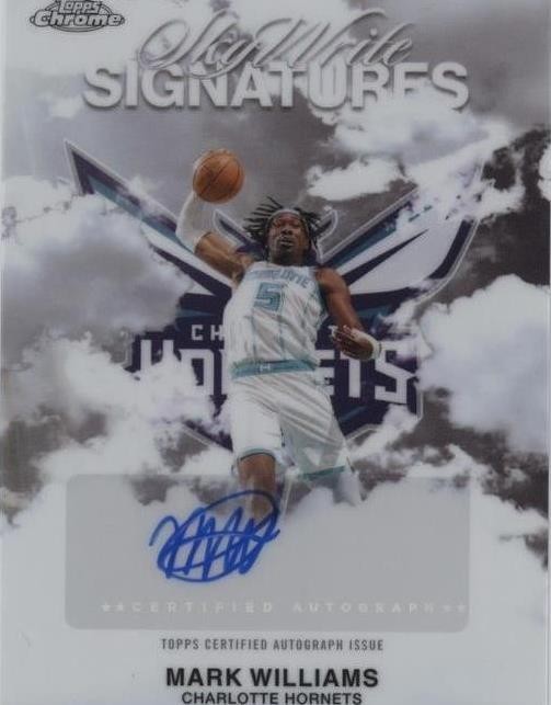2025-26 Topps Chrome - Sky-Write Signatures Mark Williams #SWS-MW ...