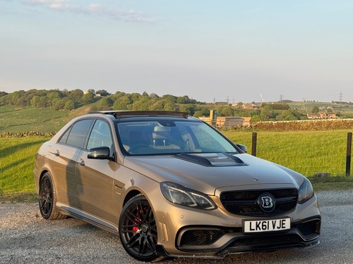 2012 MERCEDES-BENZ E63 AMG 5.5 V8 BI-TURBO 520 BHP MCT AUTOMATIC++PAN ...