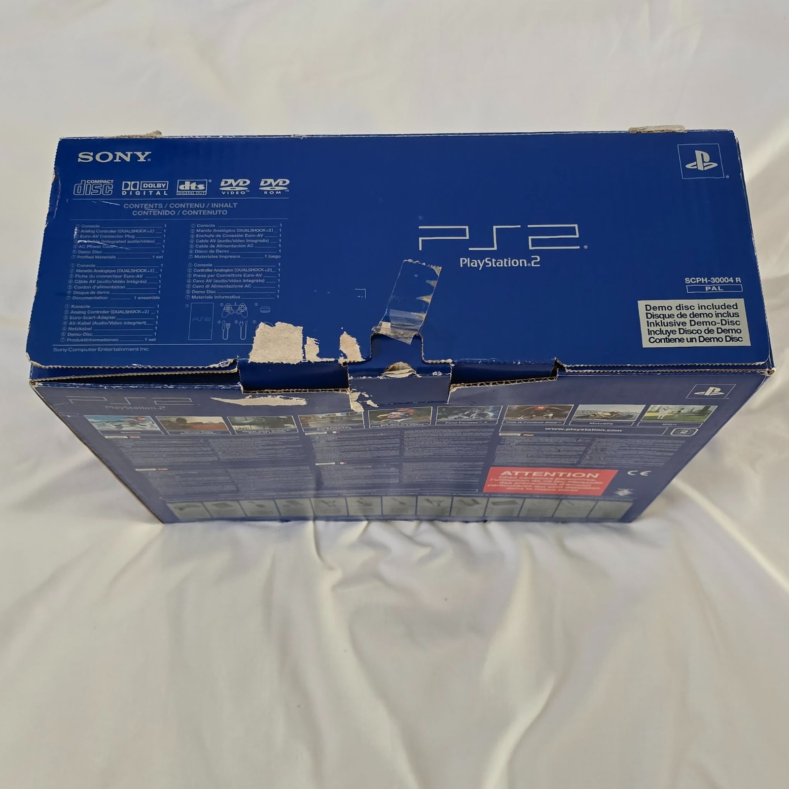 Sony PlayStation 2 PS2 Console Bundle | Boxed | 2 Controllers | Games ...