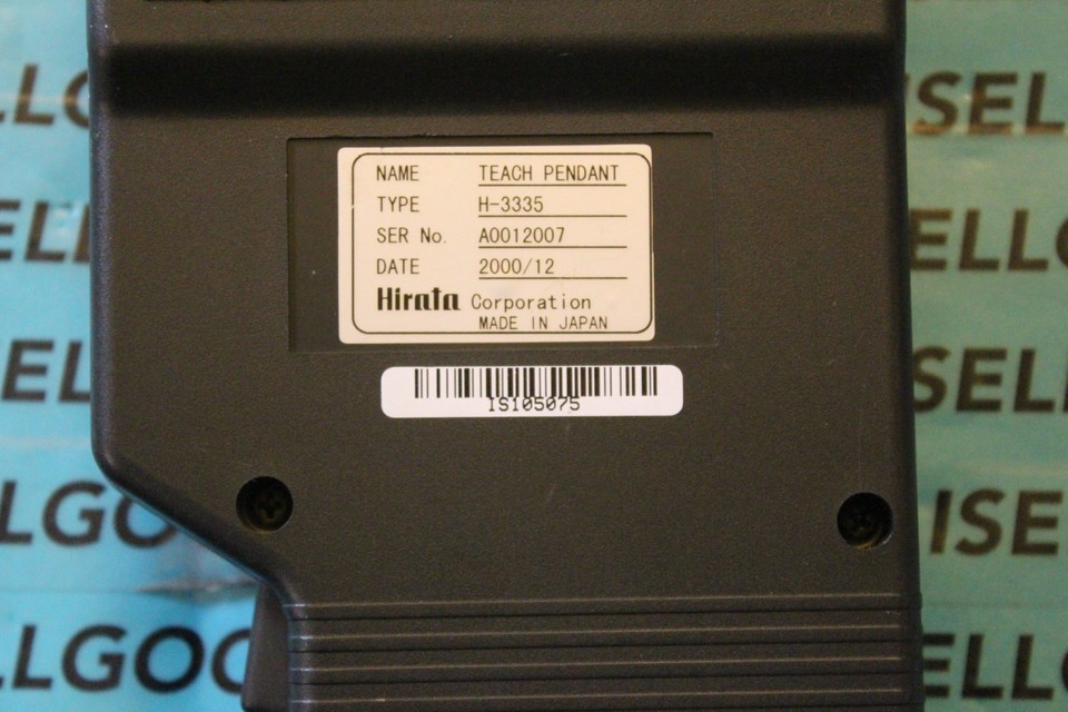 Hirata H-3335 Teach Pendant H3335 | eBay