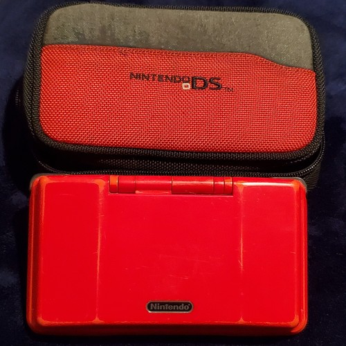 NINTENDO RED DS ORIGINAL With CASE | eBay