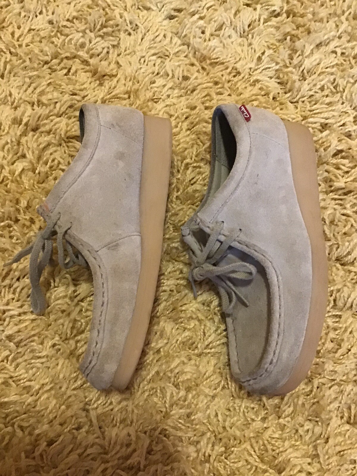 Clarks Originals Wallabee Sand Suede Crepe Sole Deser… - Gem