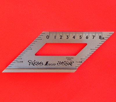 Japan SHINWA Square Layout Miter ruler 45 + 135 Degrees carpenter Mitre ...