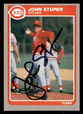 1985 Fleer Baseball #U-112 John Stuper Signed Autograph (no COA) | eBay