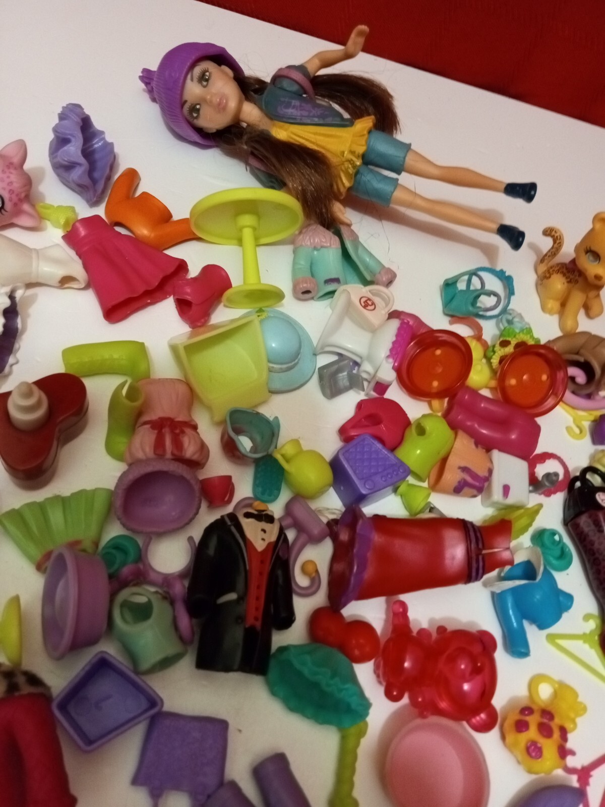 Vtg Y2K Girls Toys Mixed Lot Barbie Bratz Polly Pocket Etc Exactly As ...