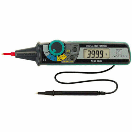 Kyoritsu 1030 Compact Pen Digital Multimeter Tester AC/DC 600V Test ...