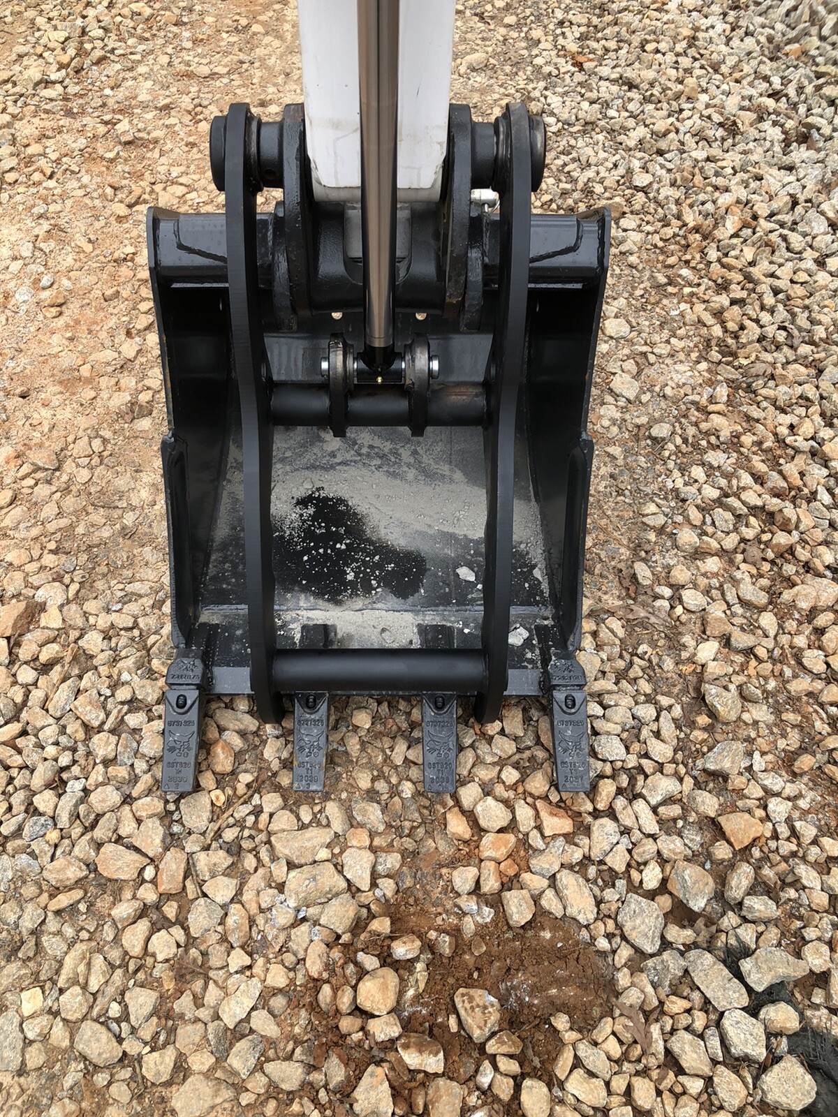 BOBCAT E42 E45 E50 HYDRAULIC MINI EXCAVATOR THUMB PIN ON GRAPPLE CLAMP ...