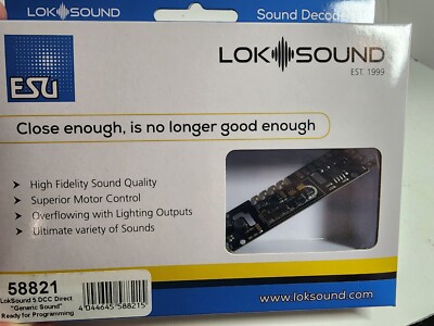 ESU LokSound Direct Decoder 58821 | eBay