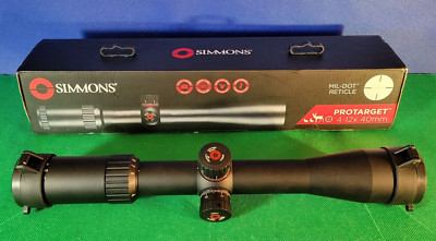 Simmons ProTarget 4-12x 40mm Riflescope SIM4-12X40MM NEW Open Box 45618000127 | eBay