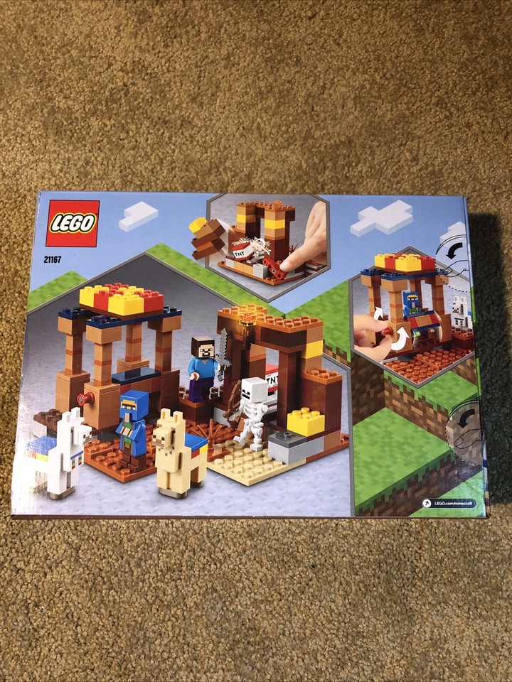 LEGO Minecraft: The Trading Post (21167) Brand New Sealed CIB ...
