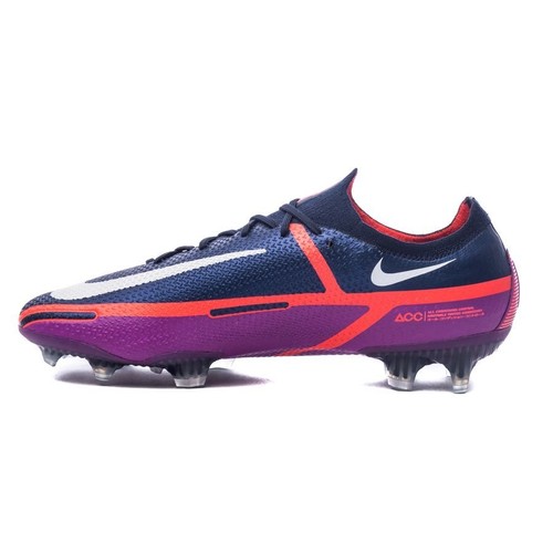 New Nike Phantom GT2 Elite FG Soccer Cleats ACC Boots Navy Blue-White ...