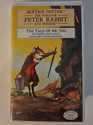 Peter Rabbit - The Tale of Mr. Tod (VHS, 1996, Clamshell) 18713771834| eBay
