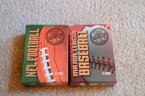 Topps Members Only NFL Football and MLB Baseball Sets 1997 | eBay