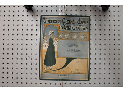 1916 - As a Quaker down in Quakertown - Sheet Music | eBay