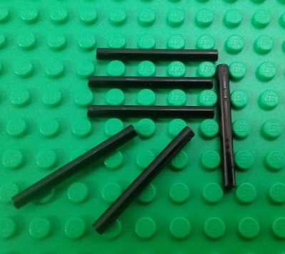 *NEW* Lego Black Wands Staffs Sticks Minifigures People Men Figs - 6 ...