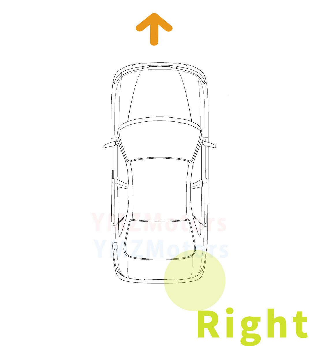 Genuine 99150AA020 (Right, Rear) Corner Radar Assy for Hyundai Elantra ...