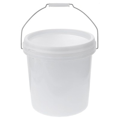 Plastic Barrel Containers with Lids Heavy Duty Buckets Small Paints ...