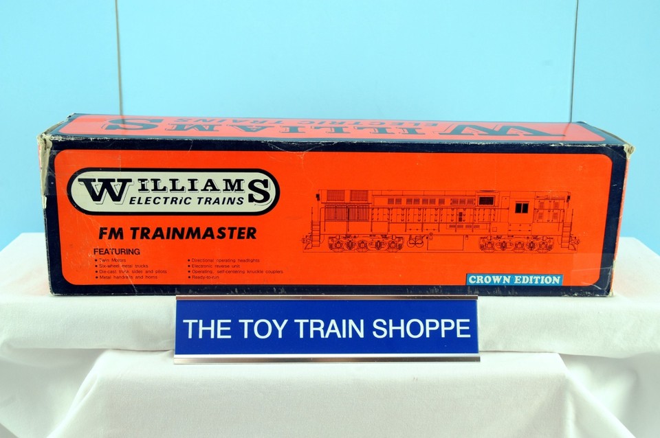 WILLIAMS CROWN EDITION PENNSYLVANIA FM TRAINMASTER DIESEL ENGINE ...