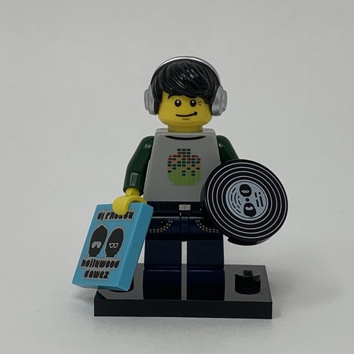 Lego DJ Collectible Minifigure Series 8 CMF Complete w/ Vinyl Record ...