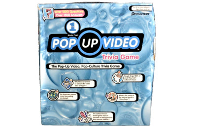 VH1 Pop Up Video Trivia Game 1999 Pressman Opened Never Played ...
