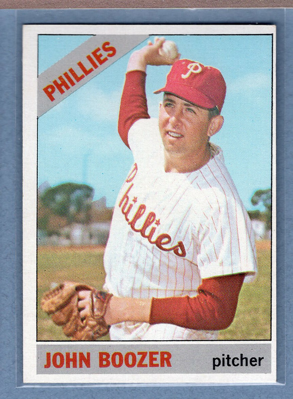 1966 Topps #324 John Boozer (a) EX GO470 | eBay