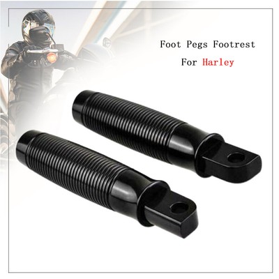 Motorcycle Foot Pegs Footrest For Harley Sportster Touring Custom Dyna ...