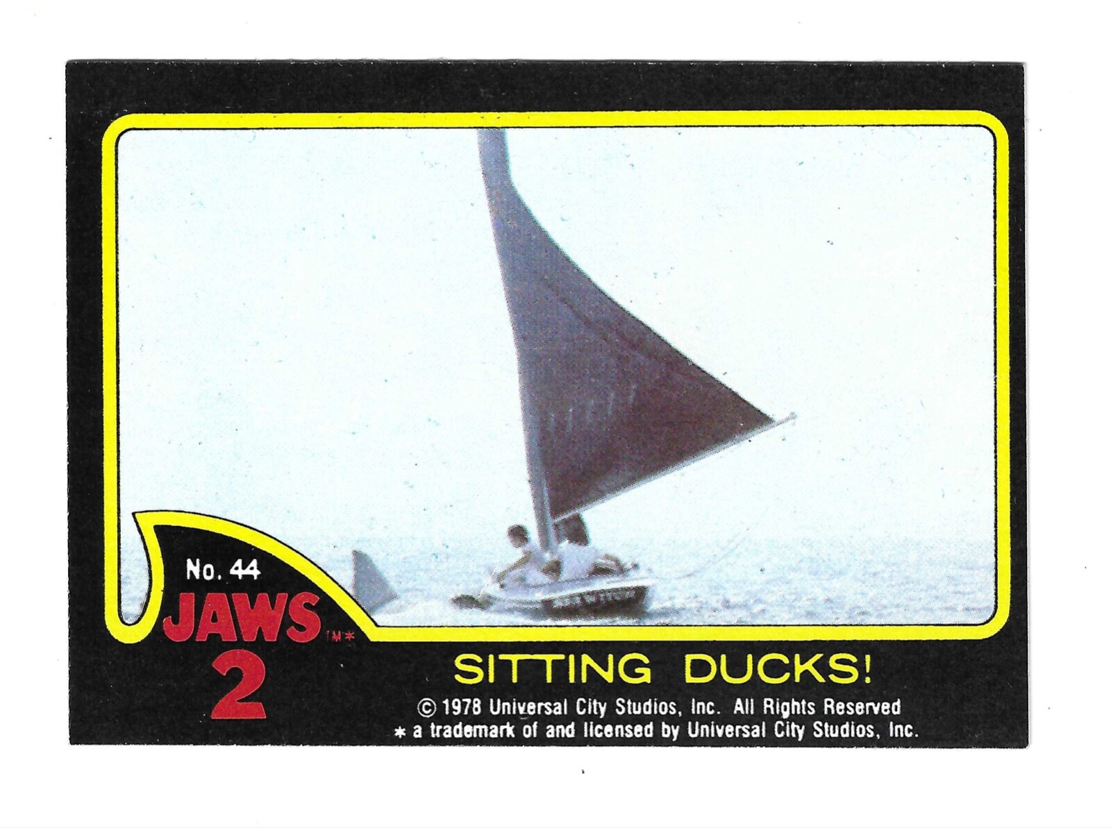 1978 Topps Jaws 2 #44 Sitting ducks! (complete your set) | eBay