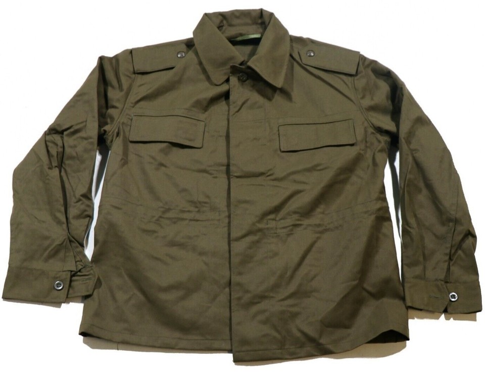 Medium (94)- Czech OD Green M85 Field Jacket Shirt Military Olive ...