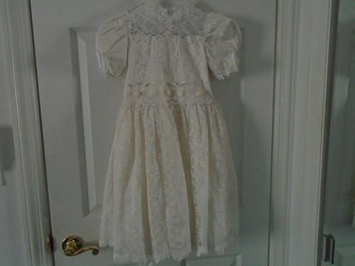 Dorissa International Nicole White Lace Dress Girls Size 6X | eBay