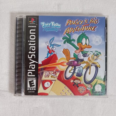 Tiny Toon Adventures Plucky's Big Adventure PlayStation 1 PS1 CIB ...