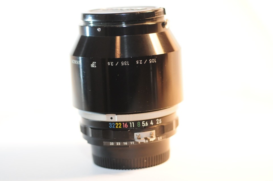 Nikon Nikkor P 105mm f/2.5 AI PRIME PORTRAIT lens CPU contact for FA ...