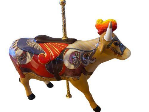 Cow Parade Lady Camoolot 2002 Westland Giftware #7315 Carousel Cow | eBay