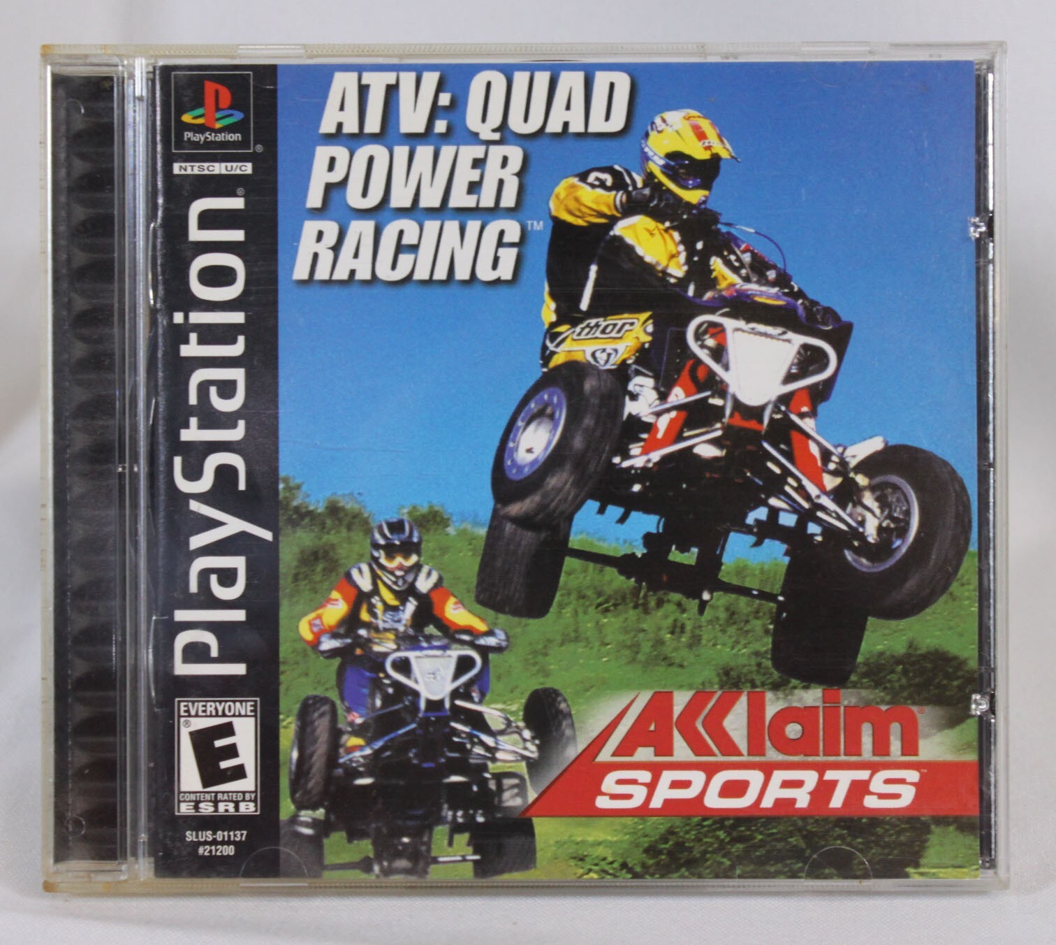Playstation 1 ATV Quad Power Racing Game In Case Booklet Gamer Estate ...