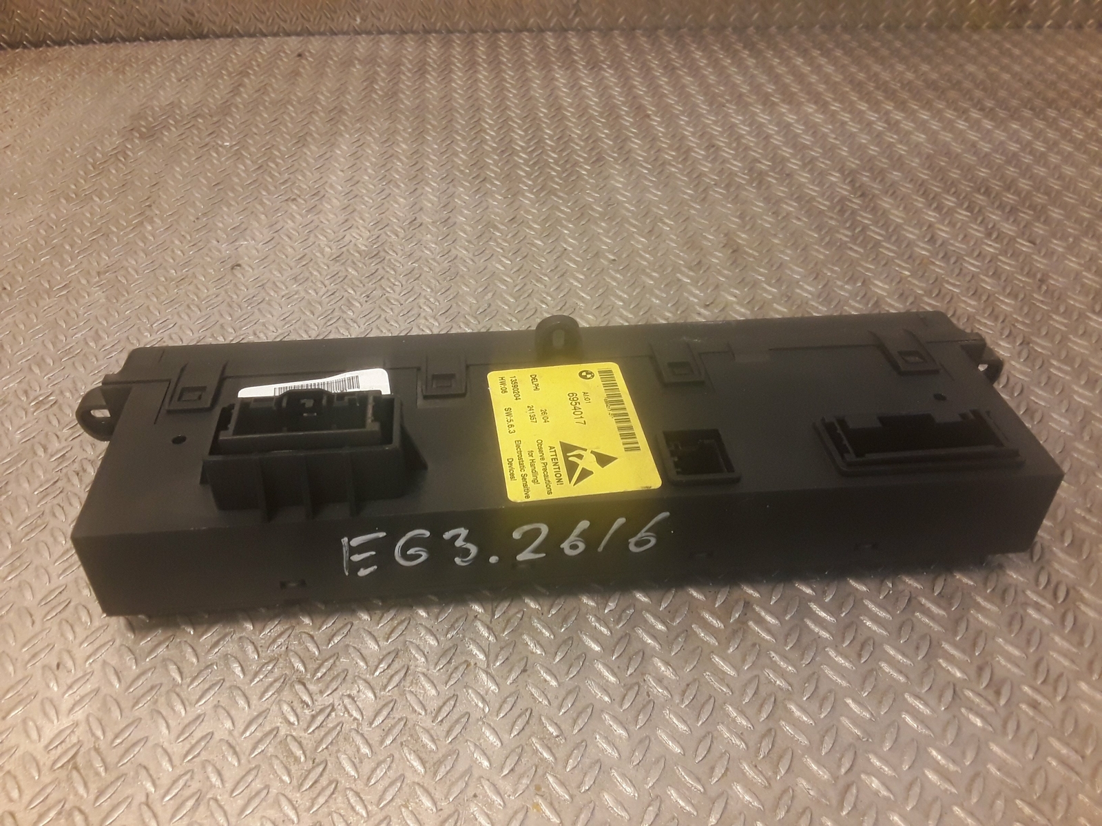 BMW PDC DSC CENTER CONSOLE SWITCH PANEL UNIT 6 SERIES E63 GENUINE OEM ...