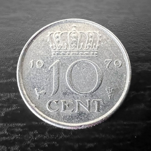 1979 10 Cent Netherlands Old Vintage World Coin KM#182 | eBay