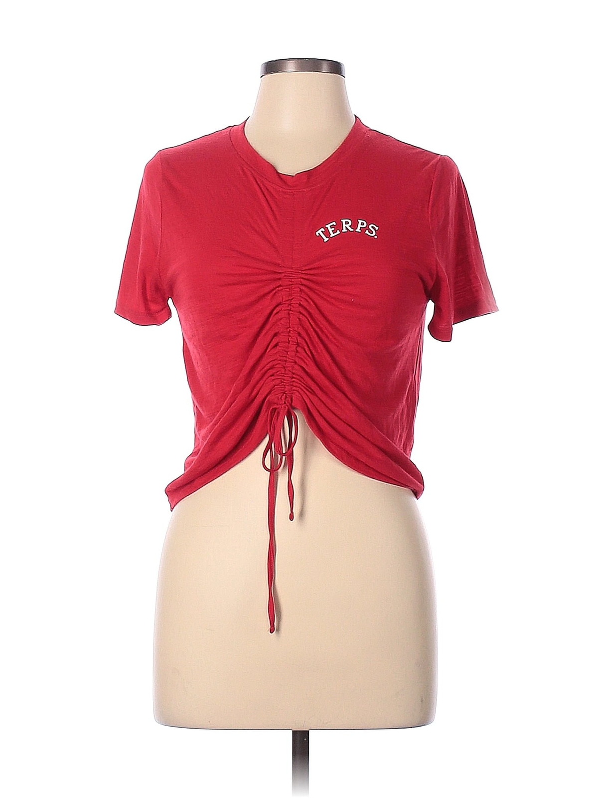 Redshirt Women Red Short Sleeve Top L | eBay