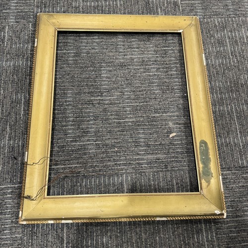 Vintage Antique Gold Wood Picture / Canvas Frame 16x20 Hanging Decor ...