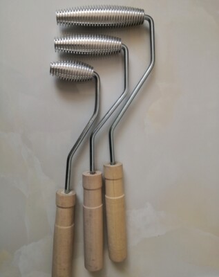 2" 3" 4" Fiberglass Laminating Aluminum Bubble Roller Rib Design Paddle ...